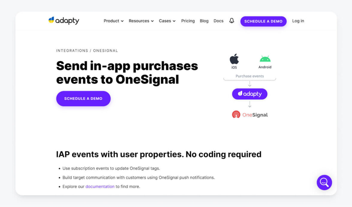 How to Add Adapty Integration - OneSignal - OneSignal