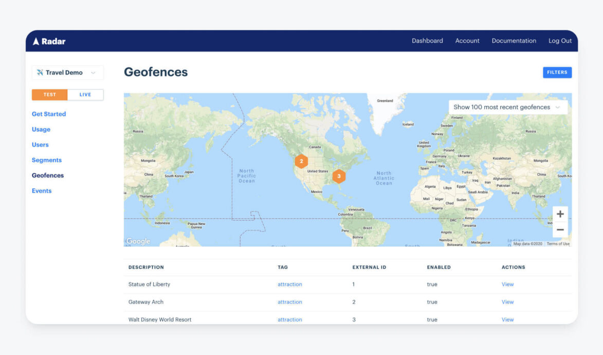 How to Add Radar Integration - OneSignal - OneSignal