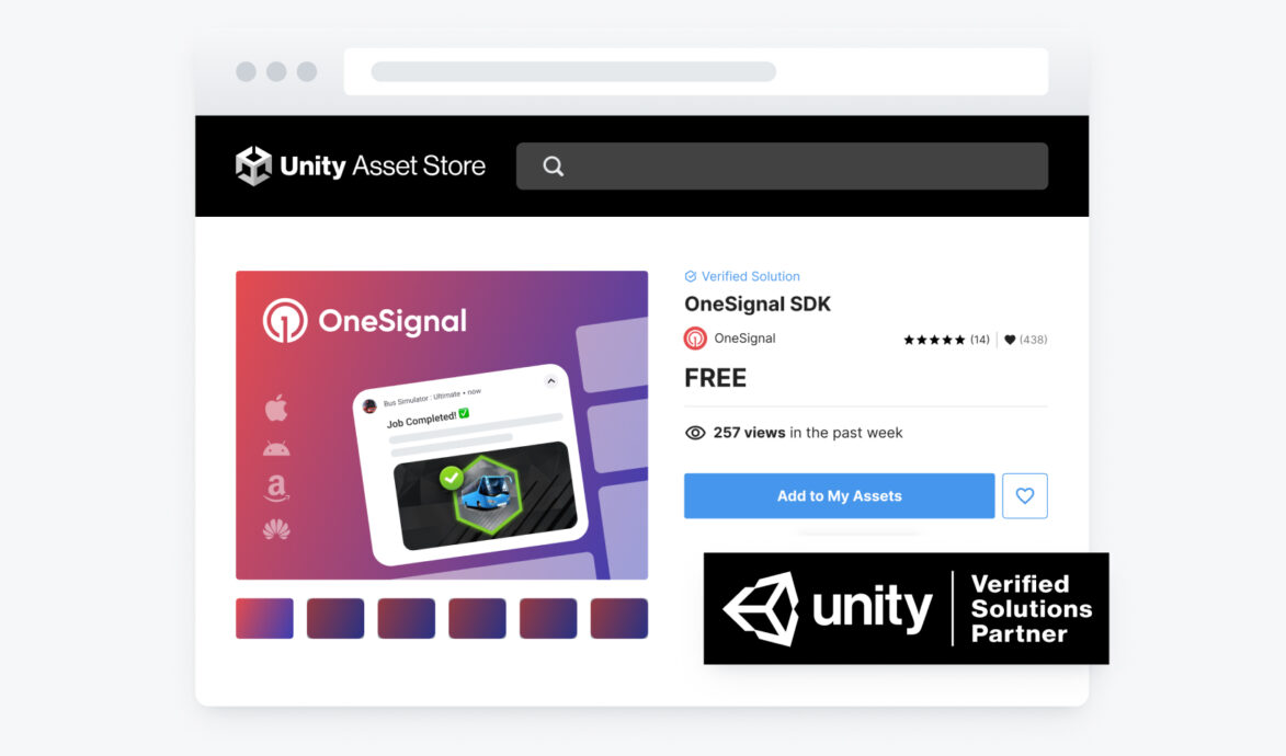 How to Add Unity Integration - OneSignal - OneSignal