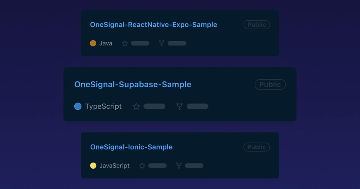 OneSignal Developer Community - OneSignal