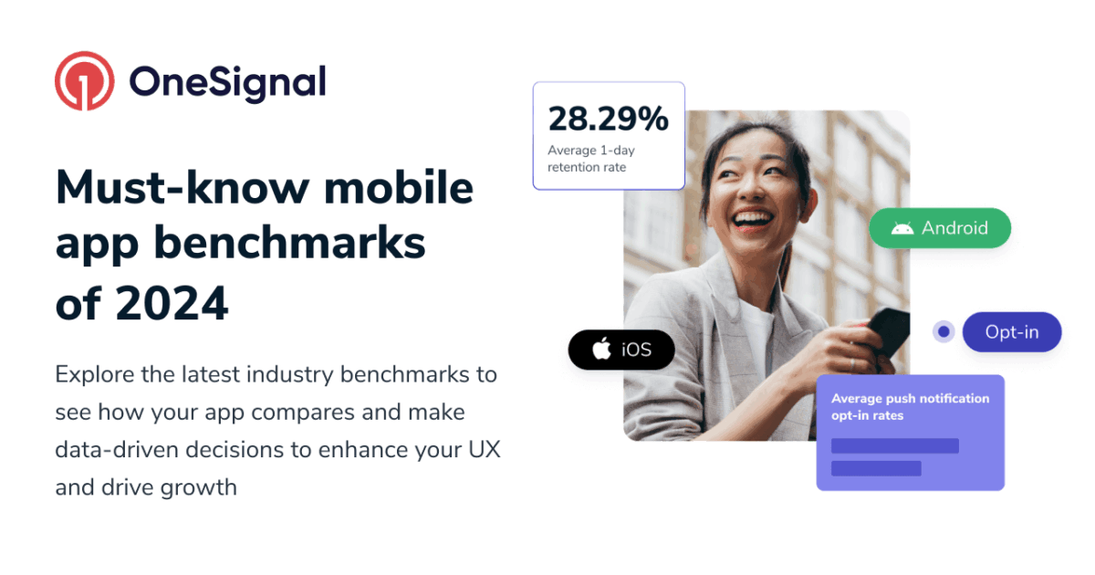 Mobile App Benchmarks of 2024 - OneSignal