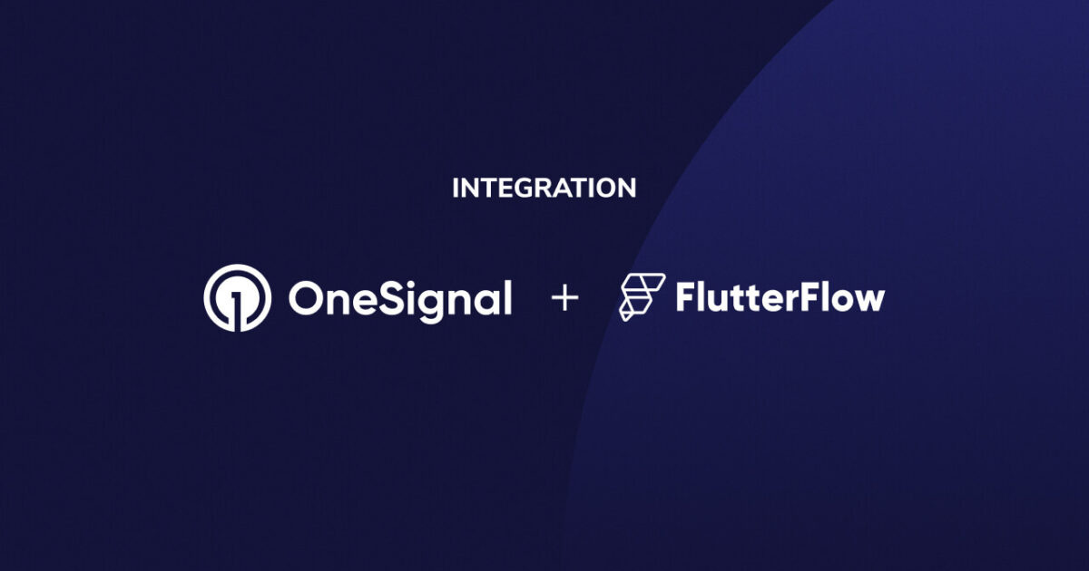 How to Add FlutterFlow Integration - OneSignal - OneSignal
