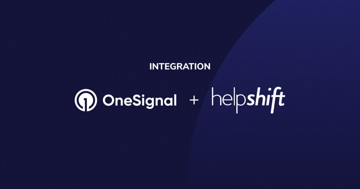 How to Use our Helpshift Integration - OneSignal