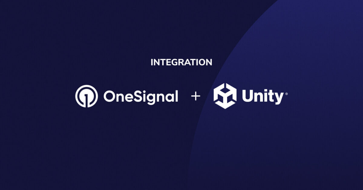 How to Add Unity Integration - OneSignal - OneSignal