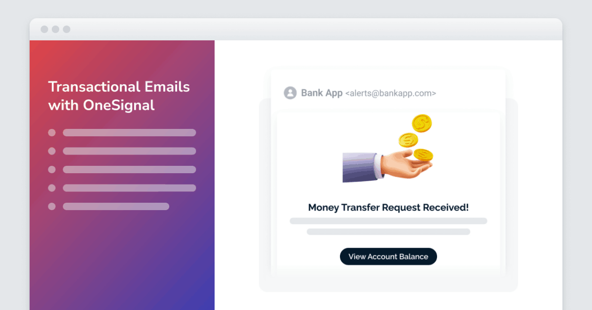 Master Transactional Emails with OneSignal - OneSignal