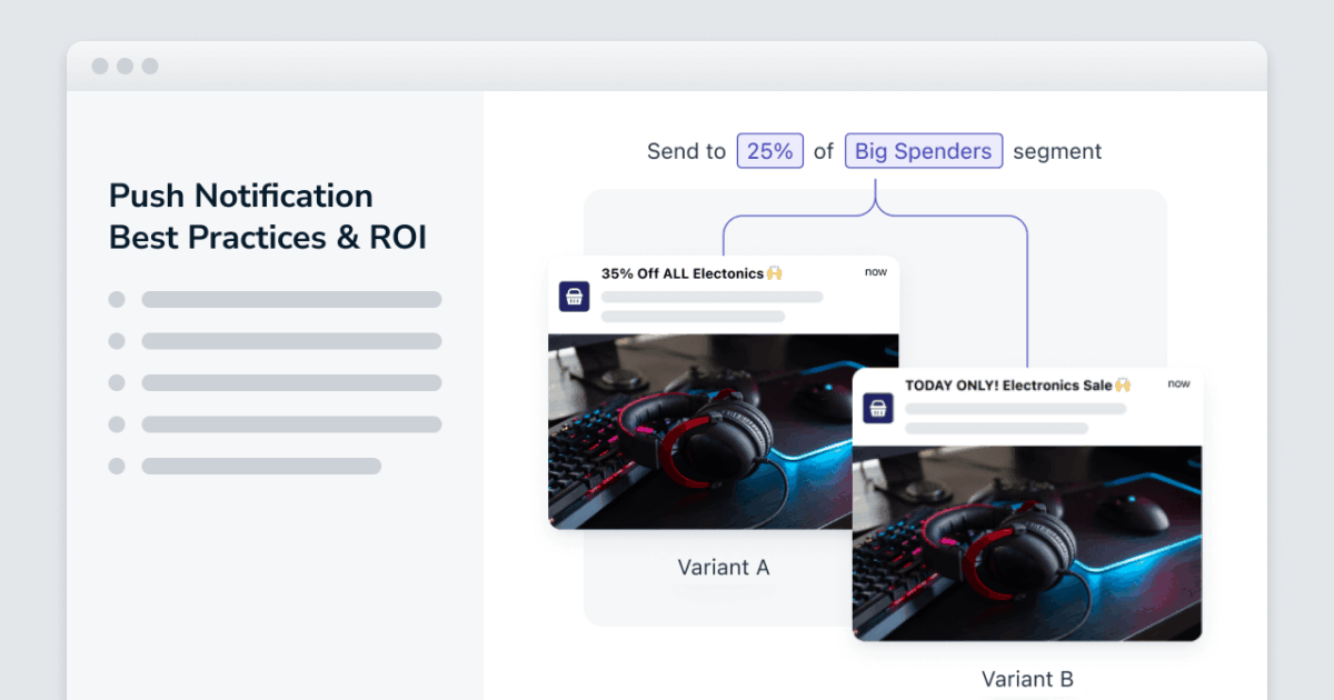Push Notification Best Practices & ROI - OneSignal