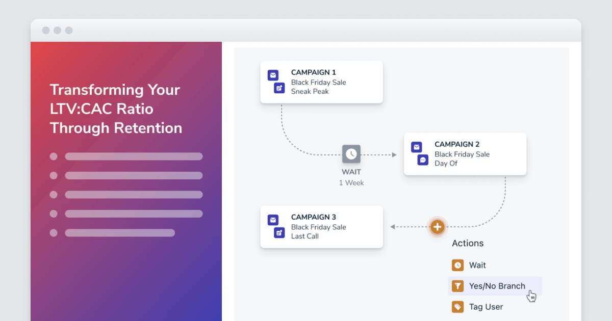 Webinar: Transforming Your LTV:CAC Ratio Through Retention - OneSignal